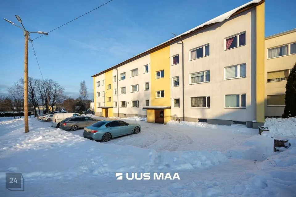 Müüa korter, 3 tuba, E. Ahrensi tn 2, Kuusalu alevik, Kuusalu vald