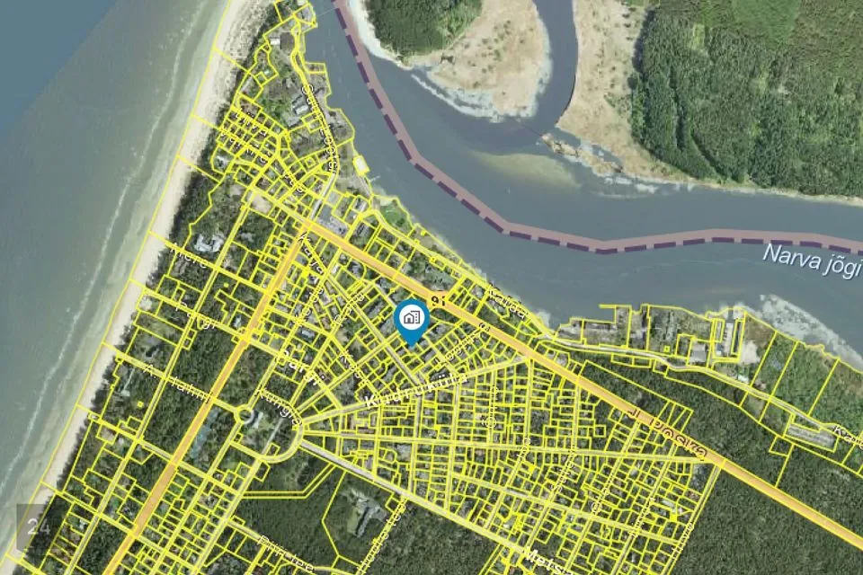 Üürile anda korter, 2 tuba, Karja tn 18b, Narva-Jõesuu linn