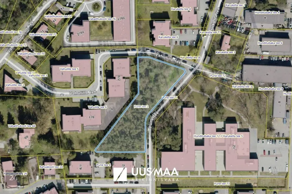 Müüa maa, Pune tee 2, Kose, Pirita, Tallinn